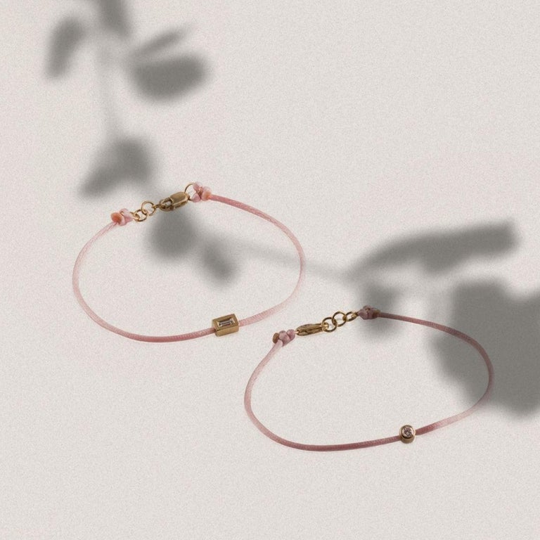 Diamond String Bracelet For Sale at 1stDibs