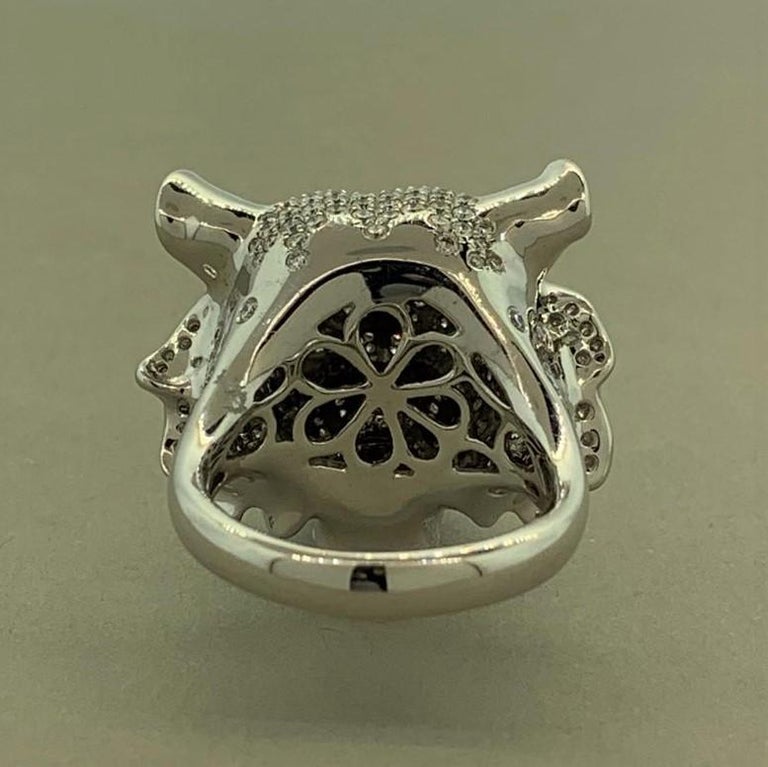 Diamond Tsavorite Ruby Lion Ring For Sale (Free Shipping) at 1stDibs