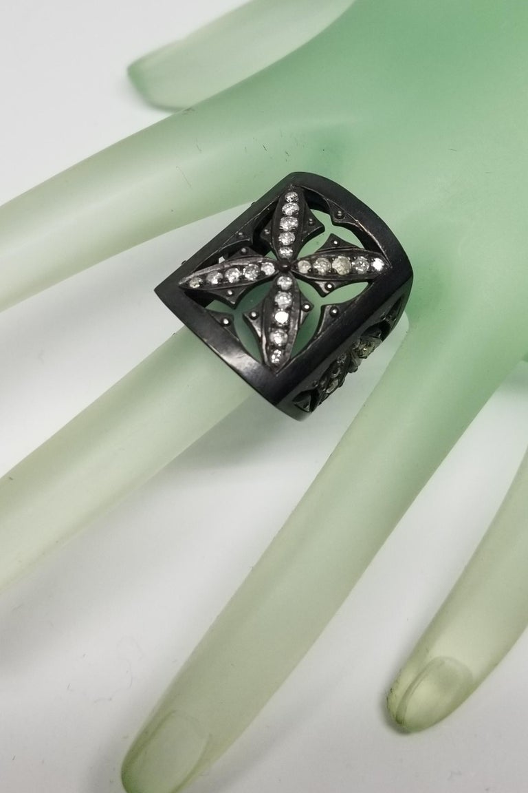 Diamond "Tuscany" Ring For Sale at 1stDibs
