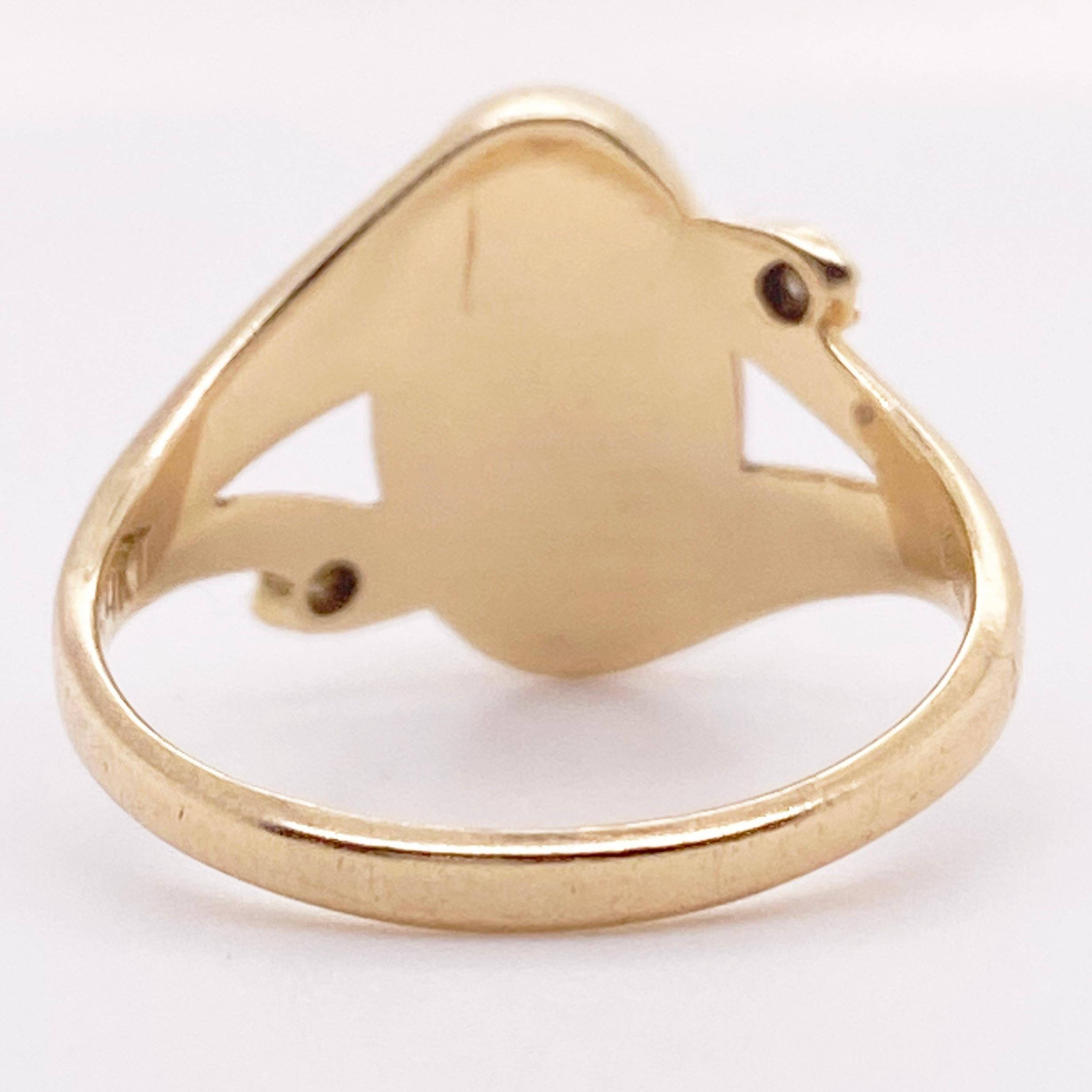 Diamond University Ring, George Mason University Sorority Ring w Mother ...