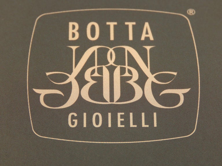 Diamonds White Gold Necklace Handcrafted in Italy by Botta Gioielli For ...