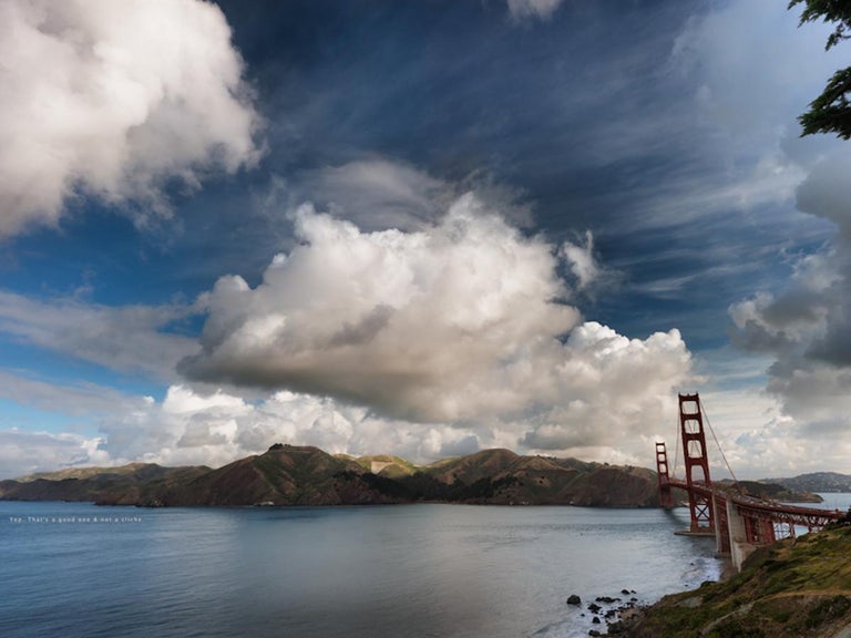 Diane Rosenblum - Not a Cliché (Golden Gate) For Sale at 1stDibs