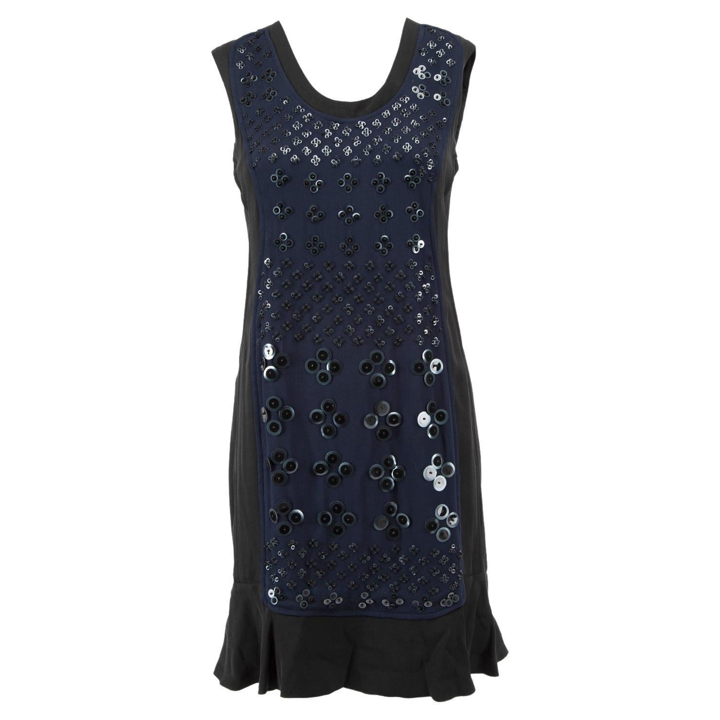 Cream Macrame Mini Dress Size M For Sale at 1stDibs