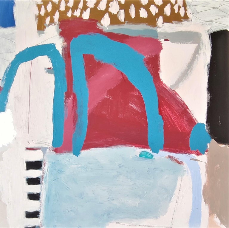 Diane Whalley - Diane Whalley, Red Swimsuit, Contemporary Abstract Art ...