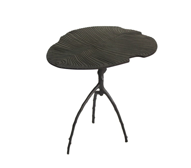 Handcrafted Dickinsonia Stacking Tables Triptych in Bronze in Stock For ...