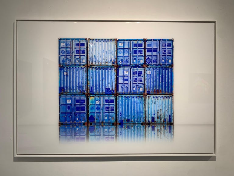 Didier Engels - White Blue Twelve For Sale at 1stDibs