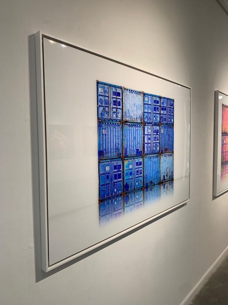 Didier Engels - White Blue Twelve For Sale at 1stDibs