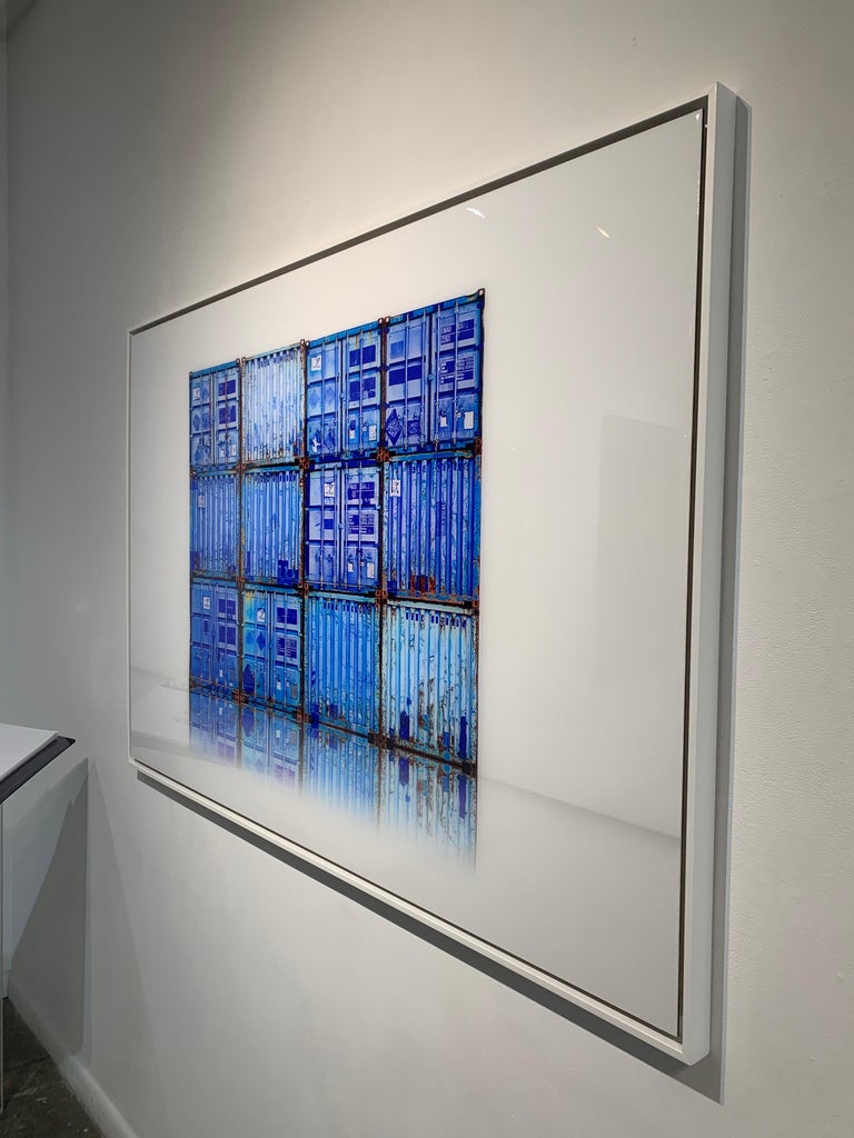Didier Engels - White Blue Twelve For Sale at 1stDibs
