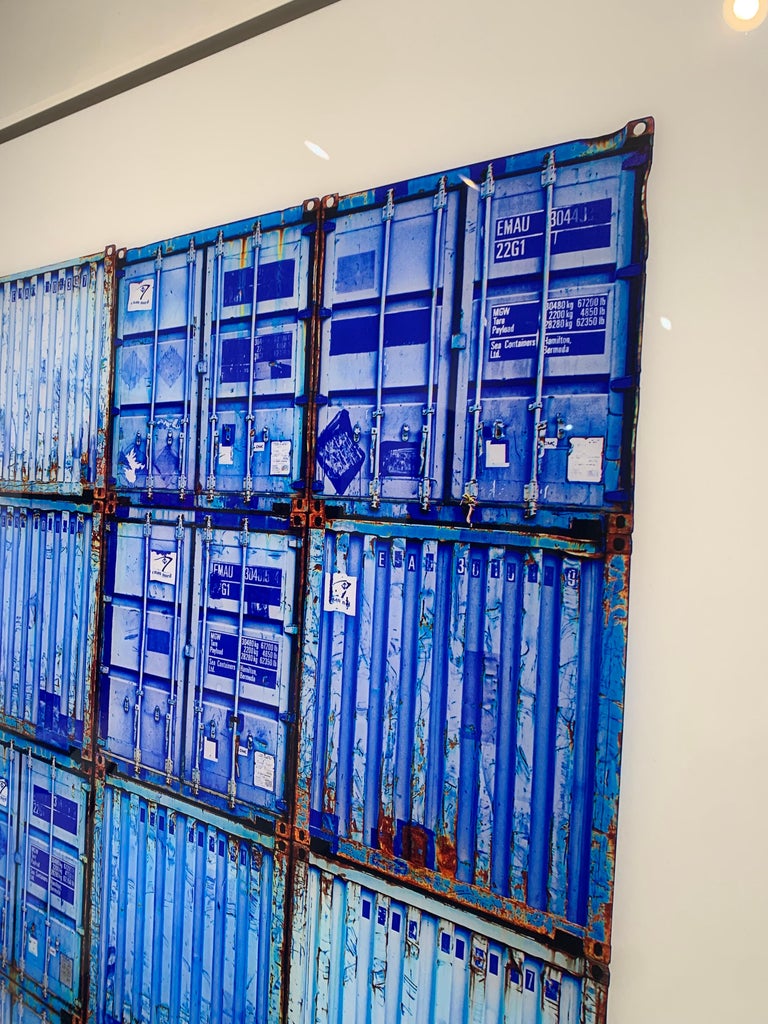 Didier Engels - White Blue Twelve For Sale at 1stDibs