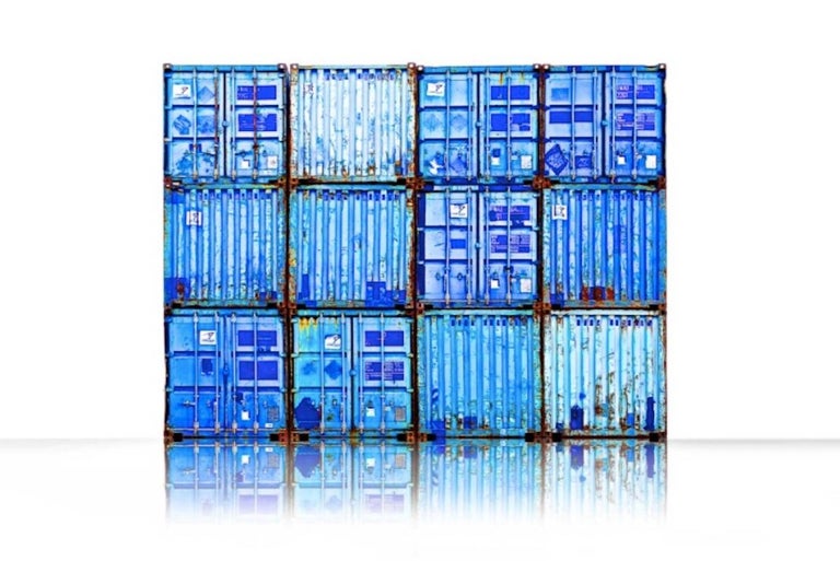 Didier Engels - White Blue Twelve For Sale at 1stDibs