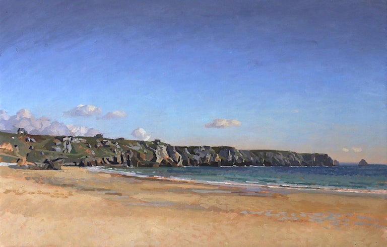 Didier LAPÈNE - Pen Hat beach at night, Brittany, France For Sale at ...