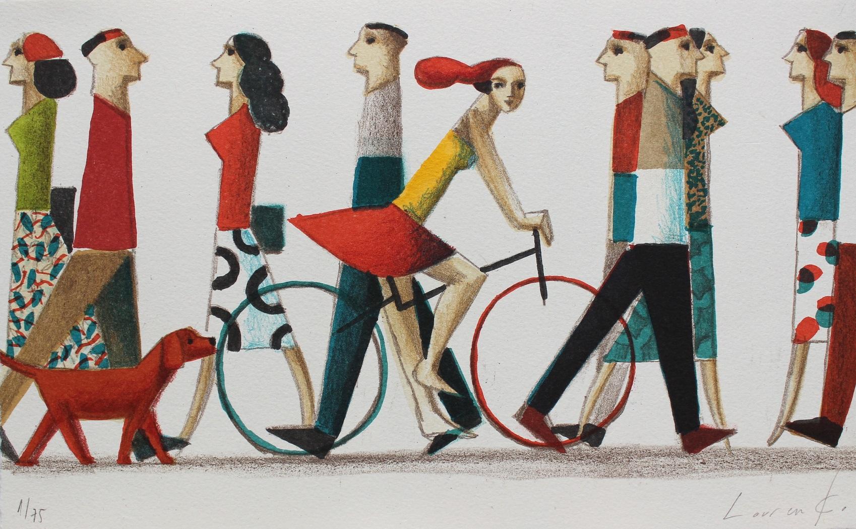 Popo and Ruby Lee - Horses, Lithograph by Popo and Ruby Lee For Sale at ...