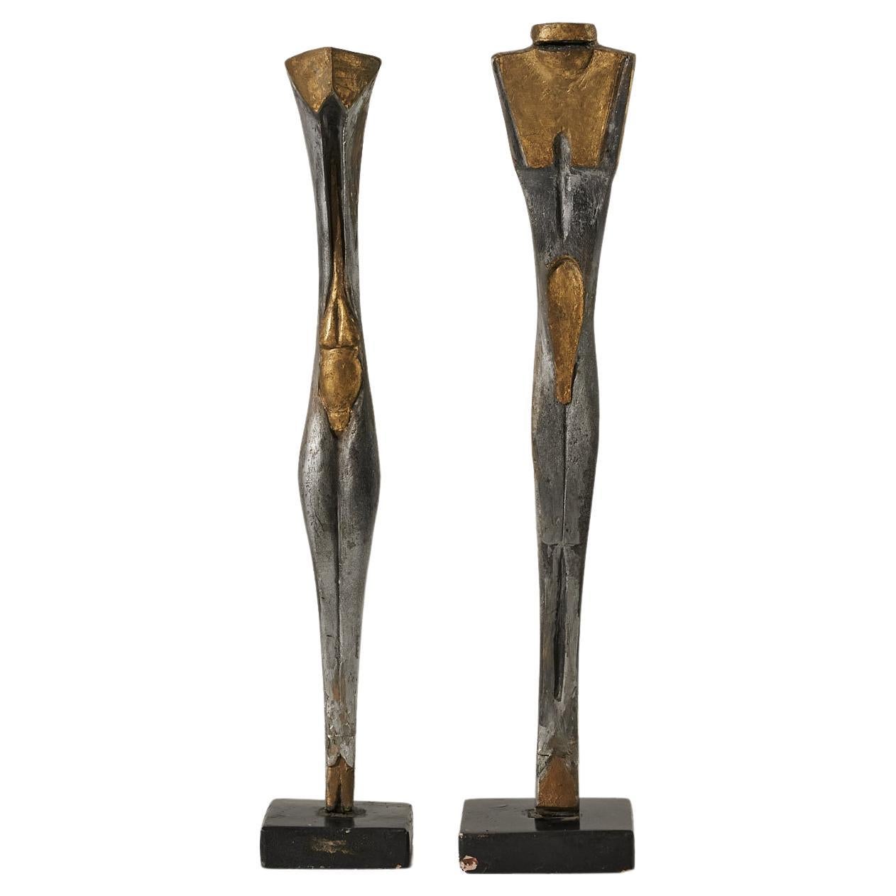 Dido and Aeneas Pair of Tabletop Sculptures by Angela Conner FRSS For ...