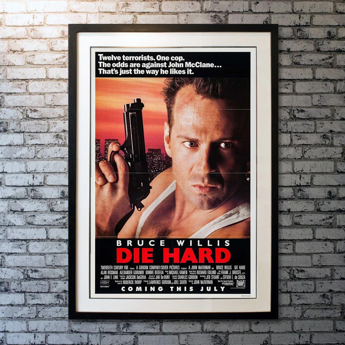 Die Hard, Unframed Poster, 1988 For Sale at 1stDibs | die hard 1988 ...