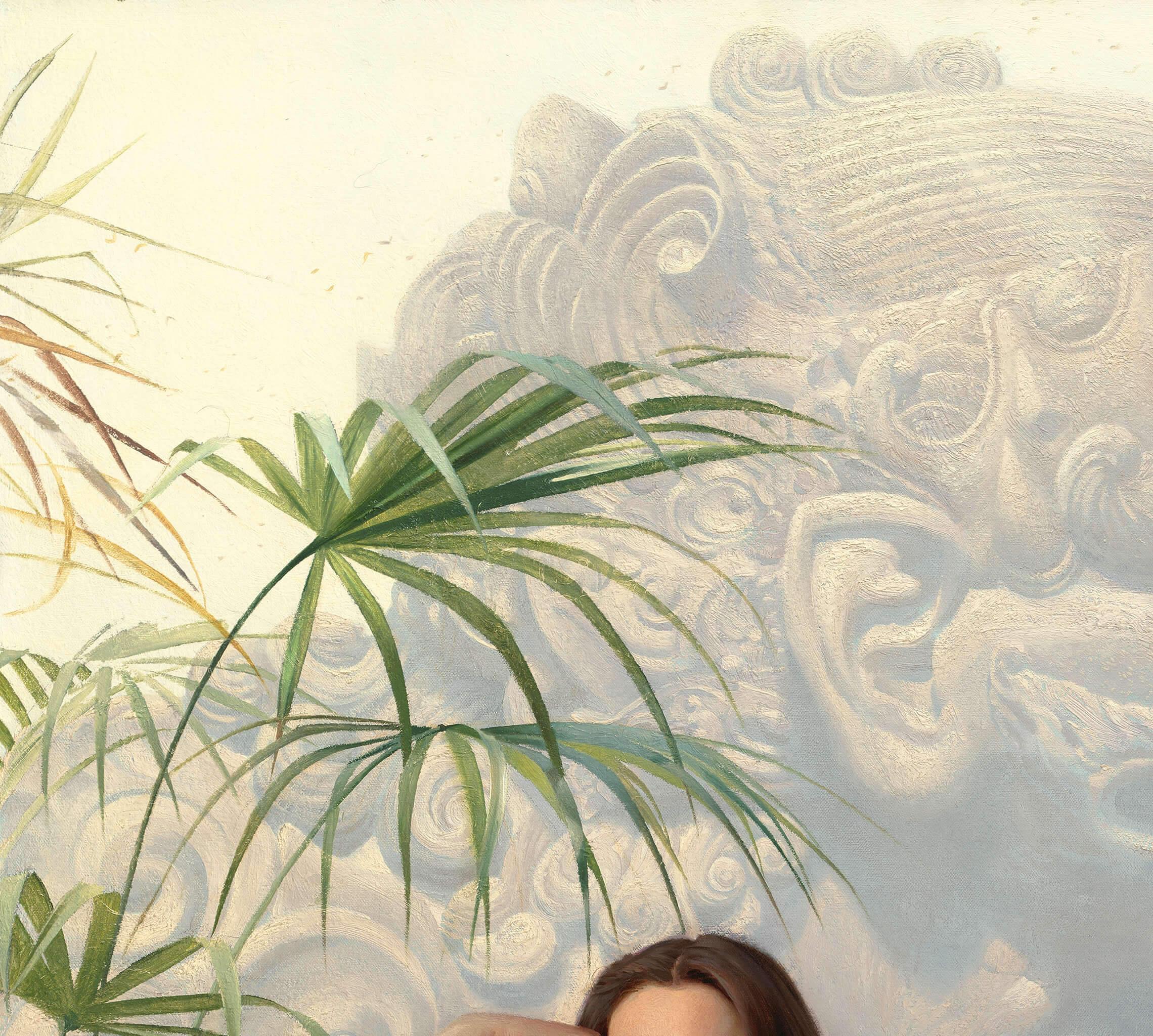 Diego Glazer - "Garuda" Oil Painting For Sale at 1stDibs