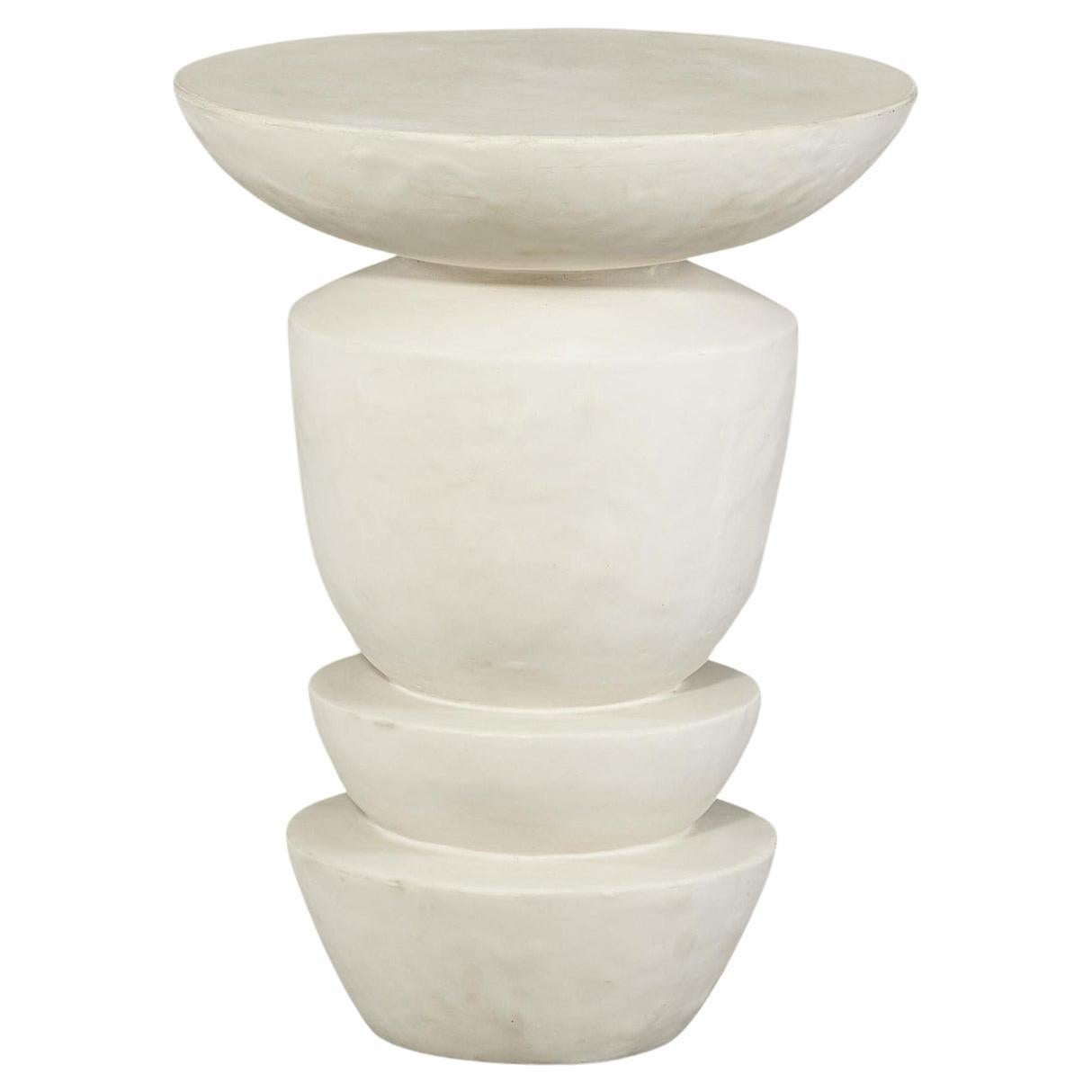 "Malus" Hand Sculpted Side Table by Christiane Lemieux For Sale at 1stDibs