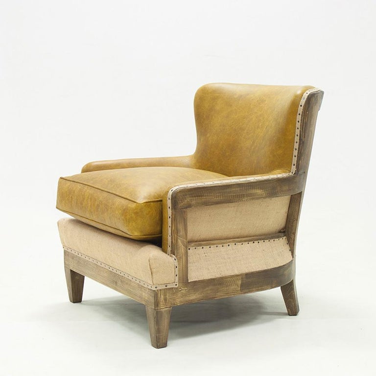Diesel Camel Armchair with Natural Camel Genuine Leather For Sale at ...