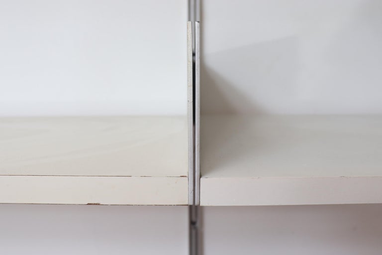 Dieter Rams 606 Two-Section Shelving Unit for Vitsoe at 1stDibs