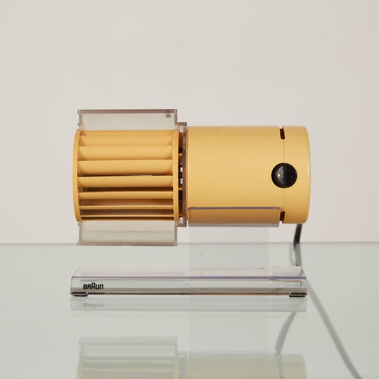 Dieter Rams for Braun Desk Fan For Sale at 1stDibs