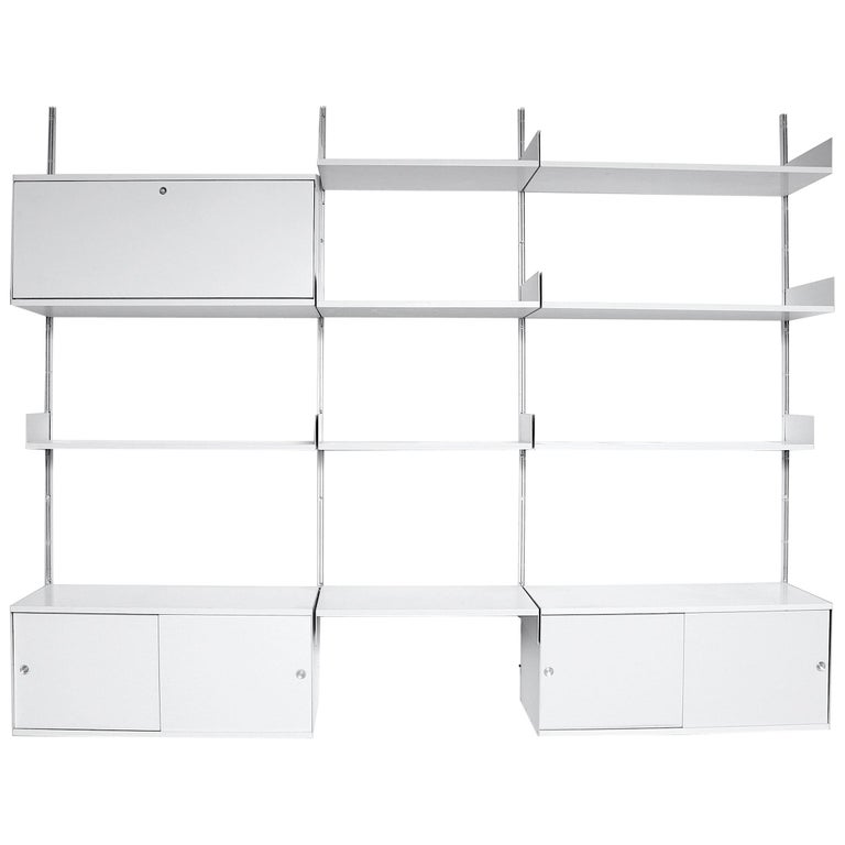 Dieter Rams for Vitsoe 606 Universal Shelving System at 1stDibs