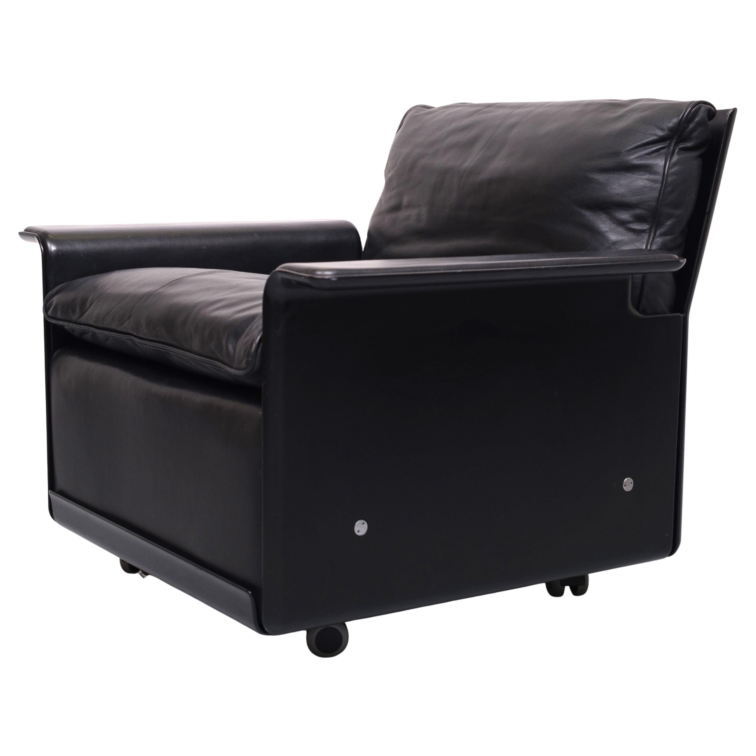 Dieter Rams Lounge Chair RZ 62 1962 by Vitsœ, Germany, Chocolate ...