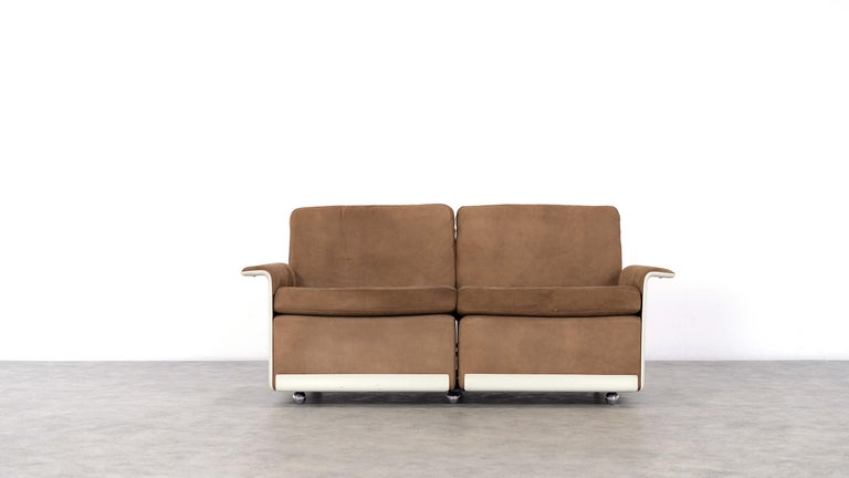 Dieter Rams, Sofa RZ 62, 1962 by Vitsœ SDR+ 2-Seat in Nubuk, Germany at ...