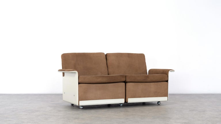 Dieter Rams, Sofa RZ 62, 1962 by Vitsœ SDR+ 2-Seat in Nubuk, Germany at ...