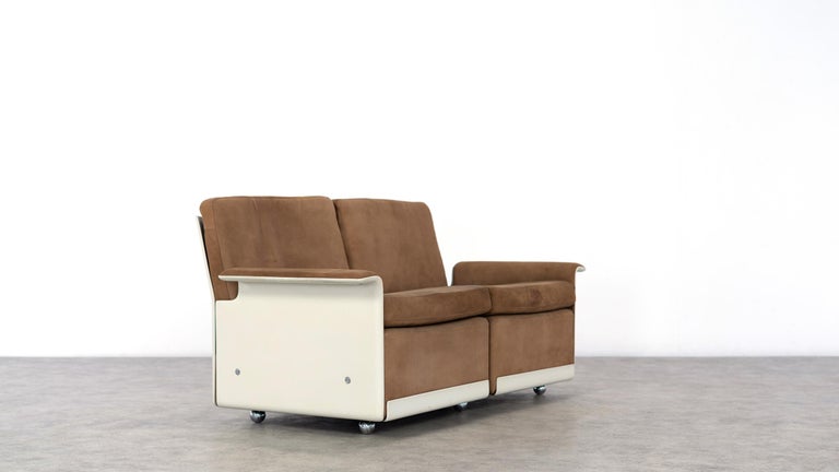 Dieter Rams, Sofa RZ 62, 1962 by Vitsœ SDR+ 2-Seat in Nubuk, Germany at ...