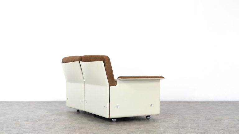 Dieter Rams, Sofa RZ 62, 1962 by Vitsœ SDR+ 2-Seat in Nubuk, Germany at ...