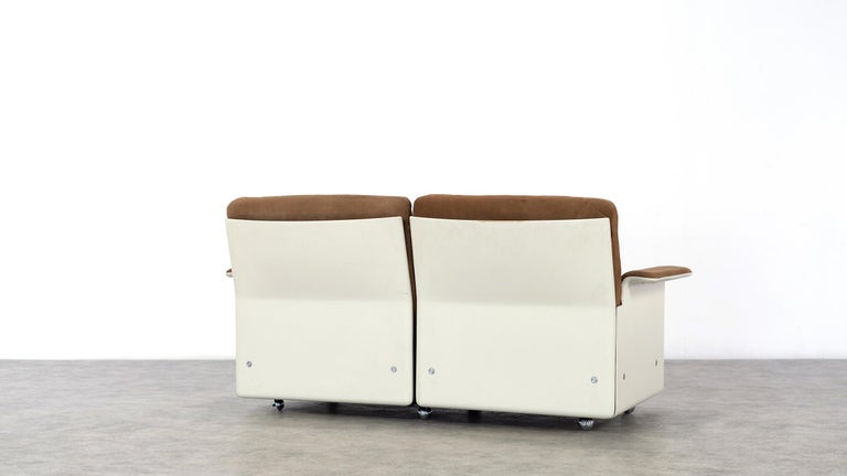 Dieter Rams, Sofa RZ 62, 1962 by Vitsœ SDR+ 2-Seat in Nubuk, Germany at ...