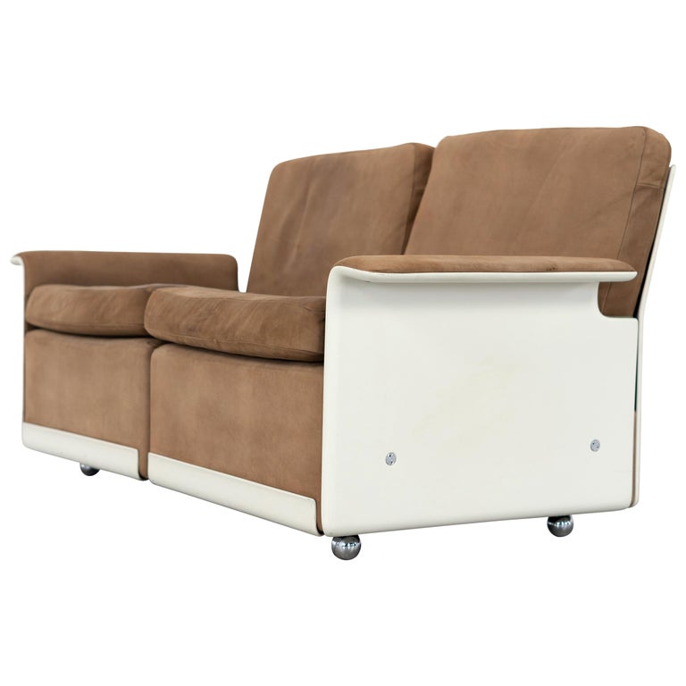 Dieter Rams, Sofa RZ 62, 1962 by Vitsœ SDR+ 2-Seat in Nubuk, Germany at ...