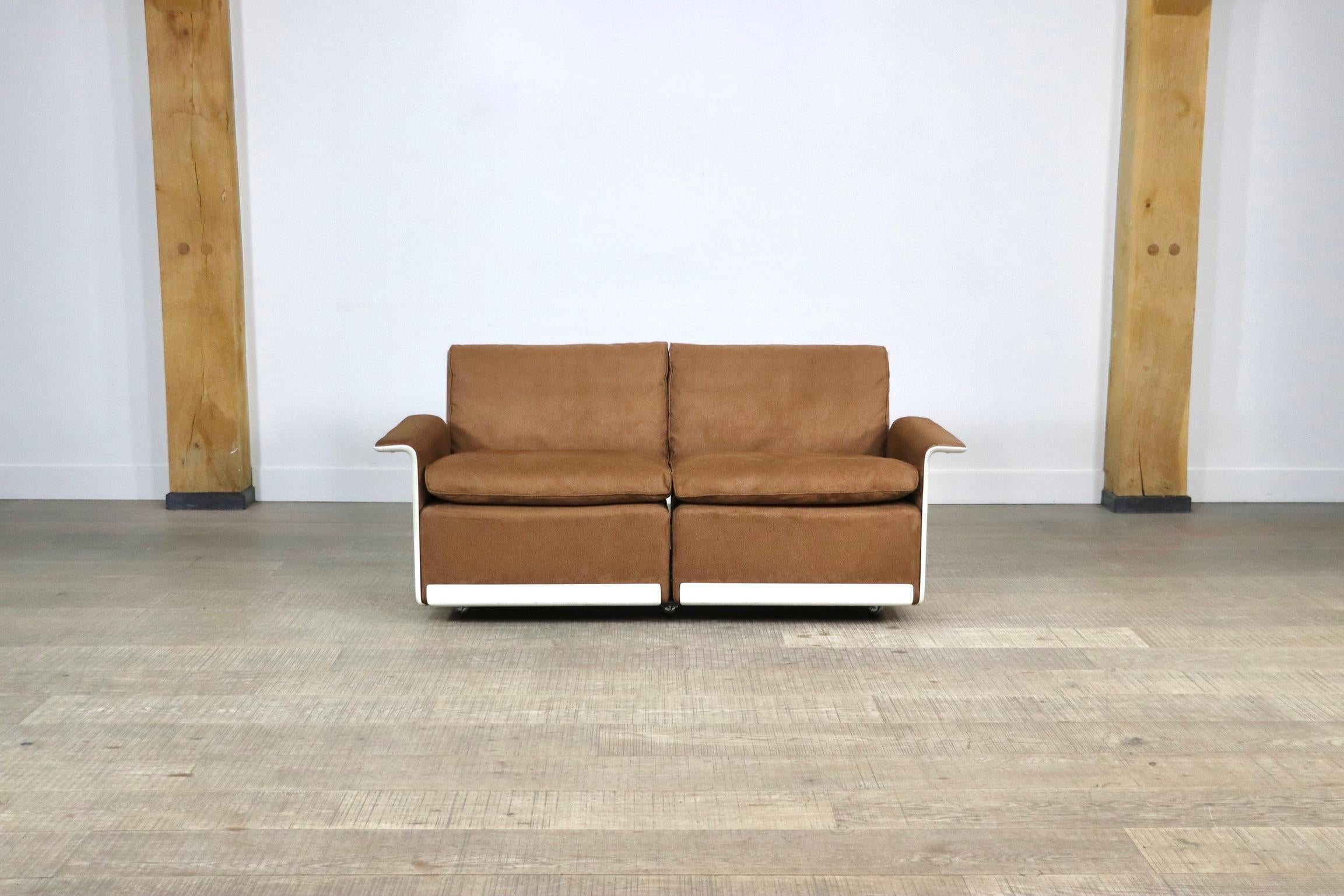 Dieter Rams Two Seater Sofas for Vitsoe, Germany, 1980s at 1stDibs