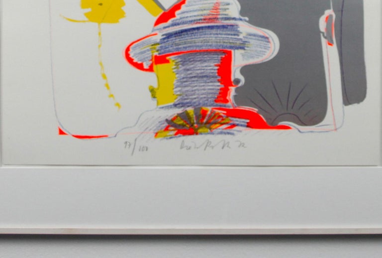 Dieter Roth - "By the sea from behind", original print, edition of 100 ...