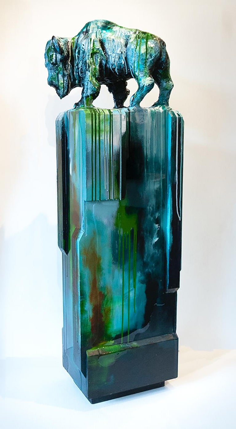 Dieter Schlatter - Original mixed media sculpture by Dieter Schlatter ...
