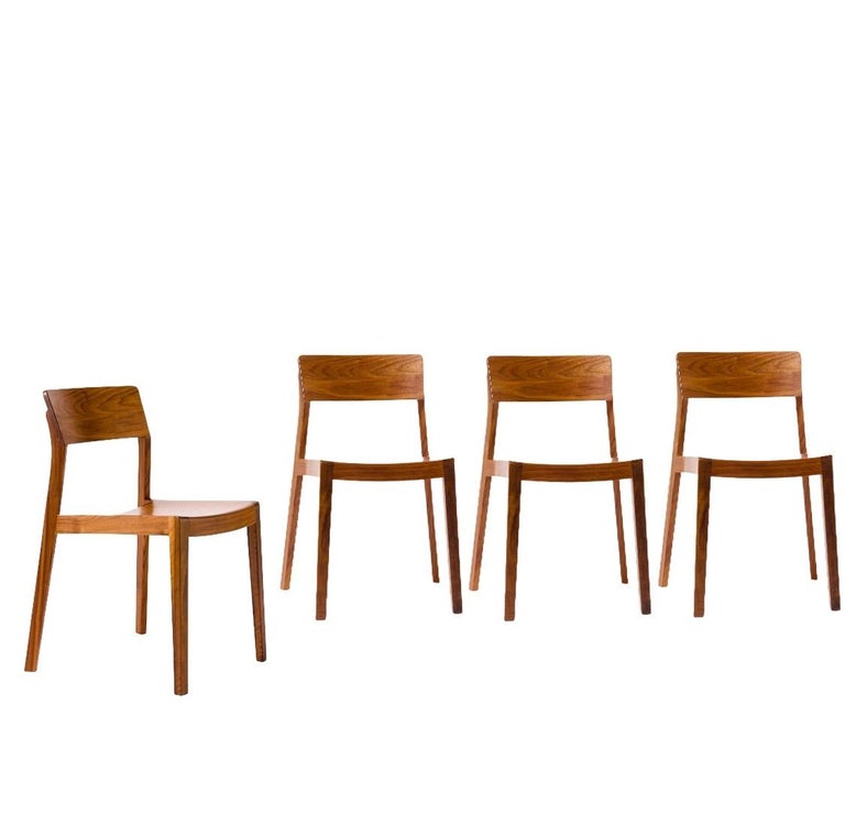 Dietiker Ono Swiss Dining Chair, Design by This Weber, in Walnut, in ...
