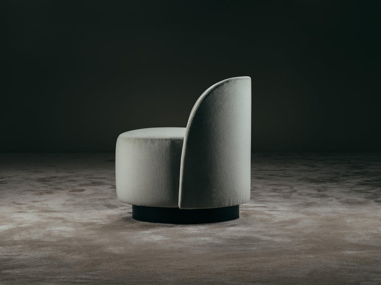 Dig It Armchair in Wool Velvet For Sale at 1stDibs