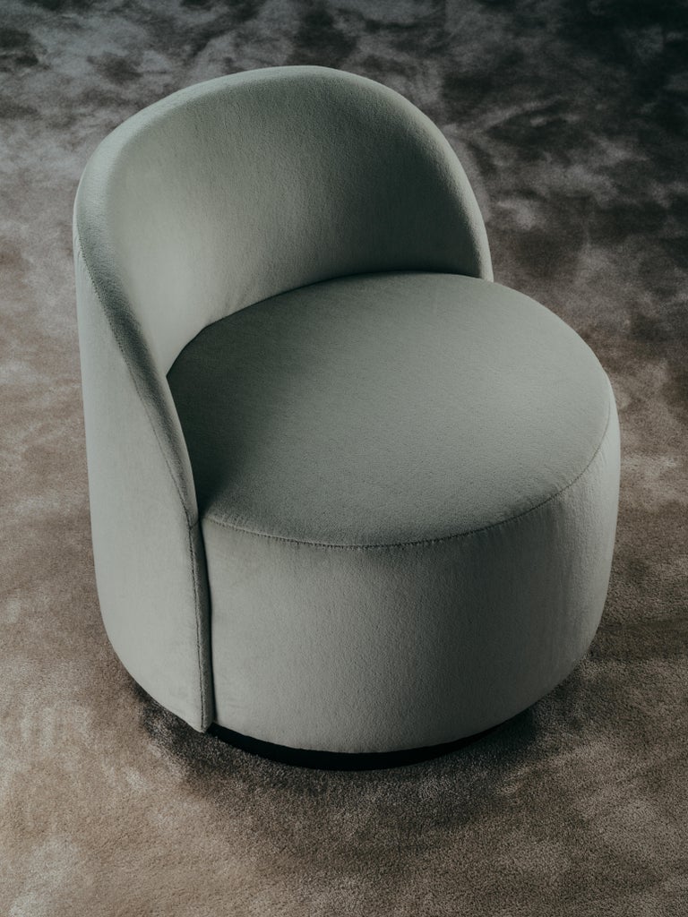 Dig It Armchair in Wool Velvet For Sale at 1stDibs