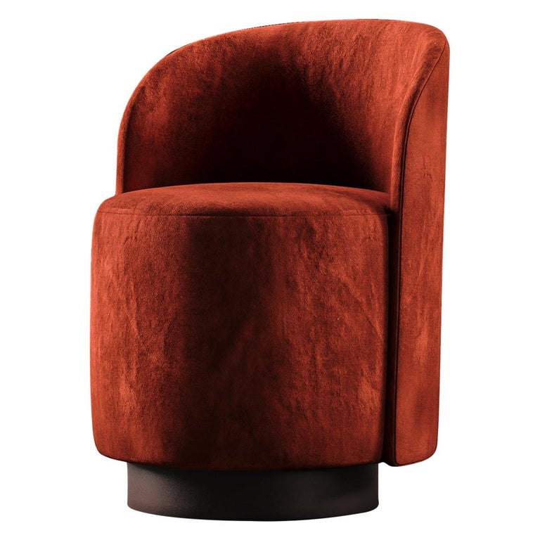 Dig It Chair Red Velvet For Sale at 1stDibs