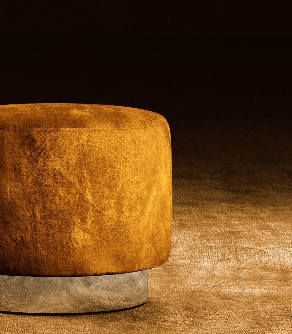 DIG IT Pouf Velvet For Sale at 1stDibs