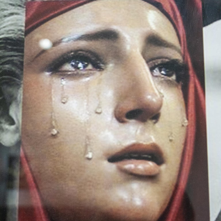 Digital Collage Art by Naro Pinosa, Sophia Loren and Virgin Mary, Spain ...