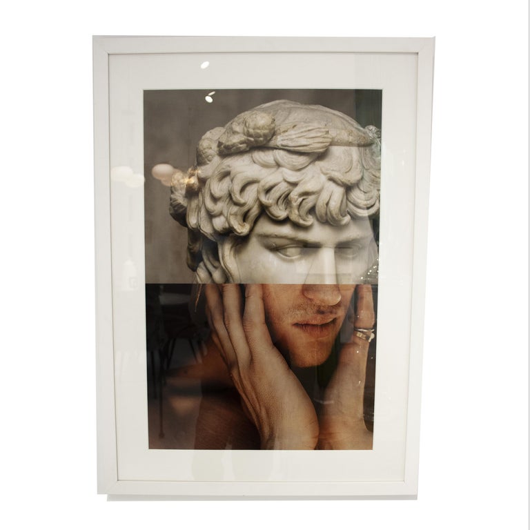 Digital Collage Art by Naropinosa, Classic Sculpture Boy Portrait ...