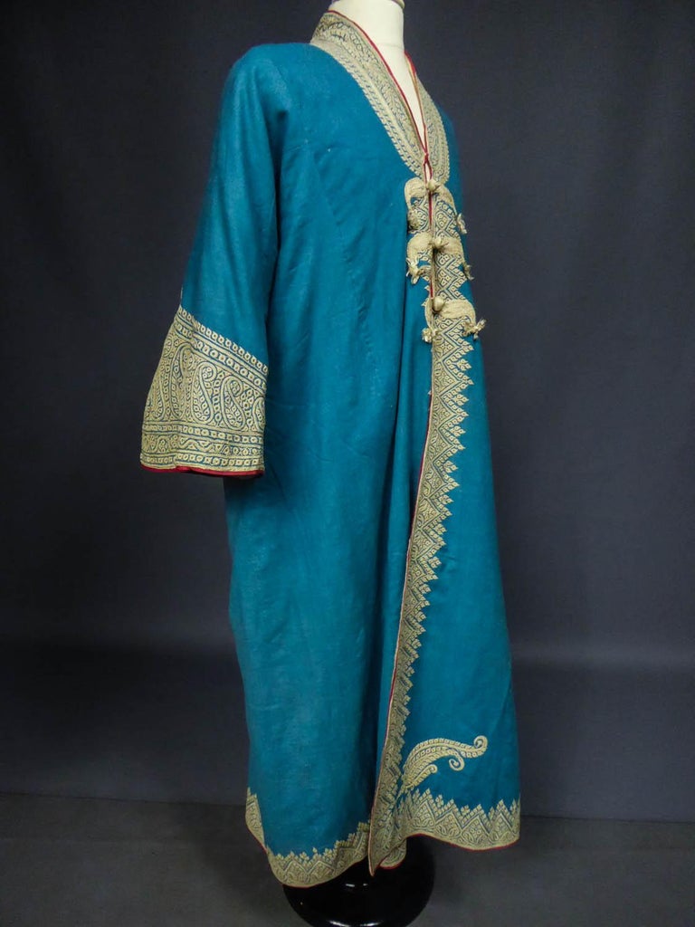 Dignitary coat or Choga - Indes Punjab 19th century at 1stDibs