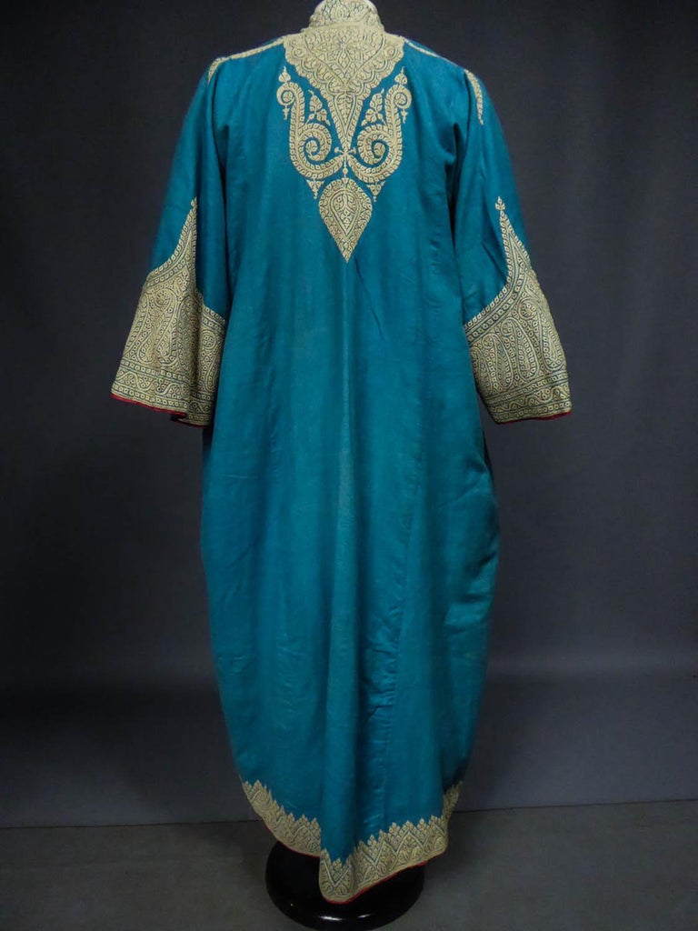 Dignitary coat or Choga - Indes Punjab 19th century at 1stDibs