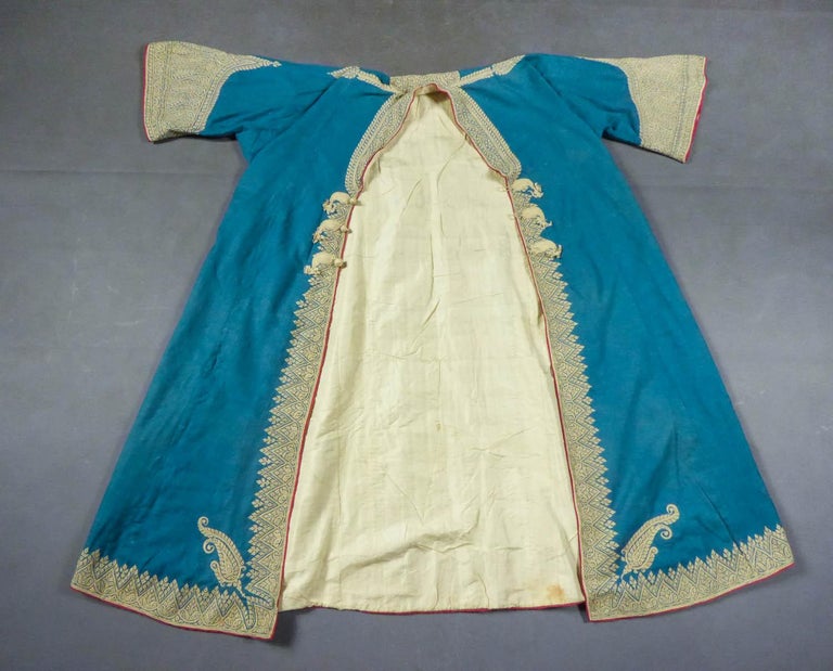 Dignitary coat or Choga - Indes Punjab 19th century at 1stDibs