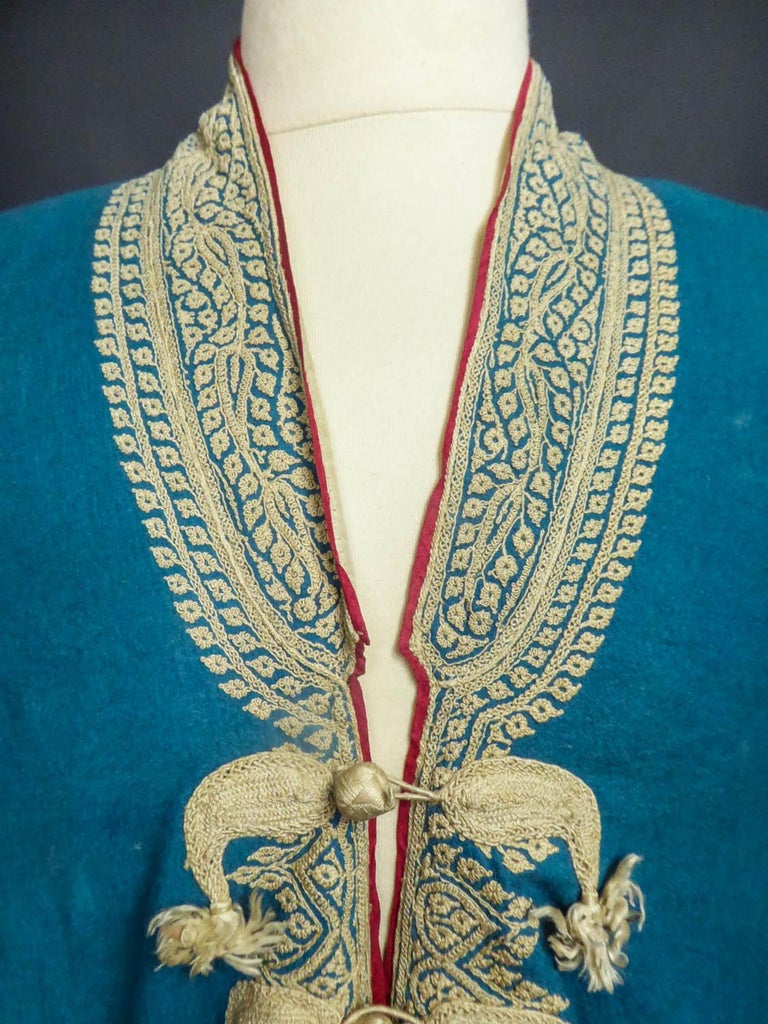 Dignitary coat or Choga - Indes Punjab 19th century at 1stDibs