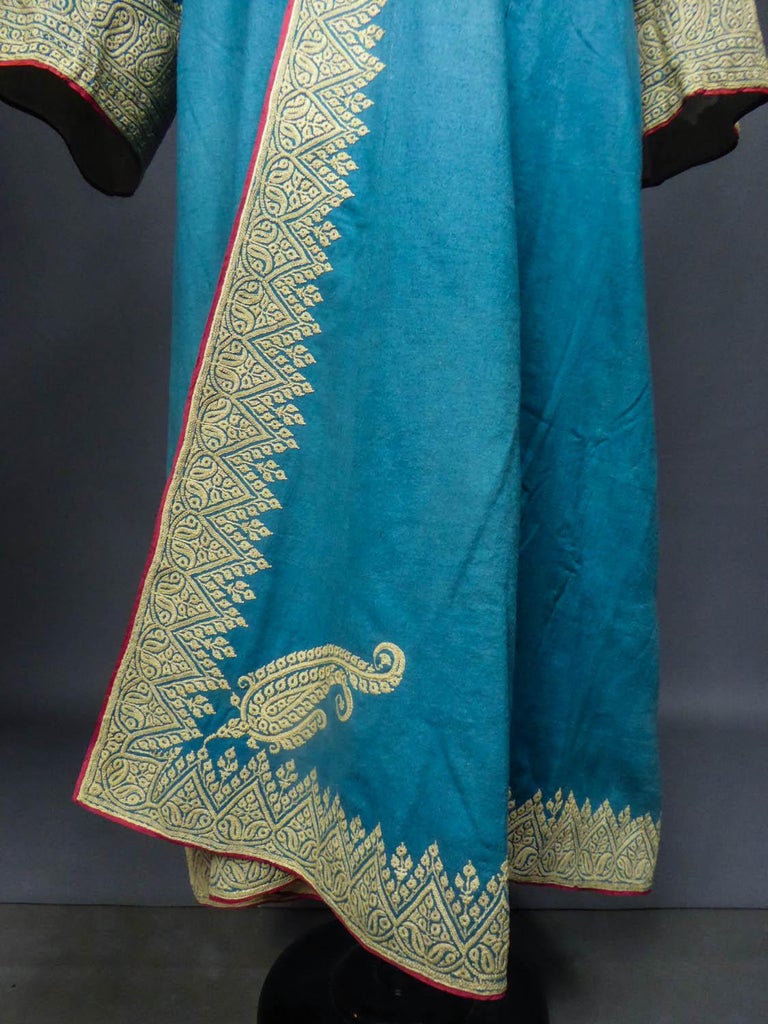 Dignitary coat or Choga - Indes Punjab 19th century at 1stDibs