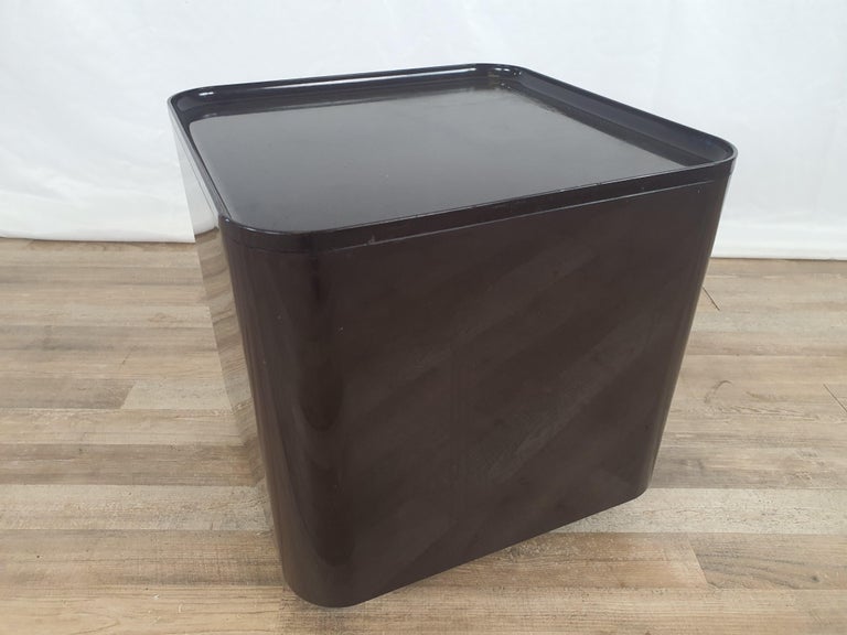 'Dime' Cubic Stool by Marcello Siard for Longato, 1960s For Sale at 1stDibs
