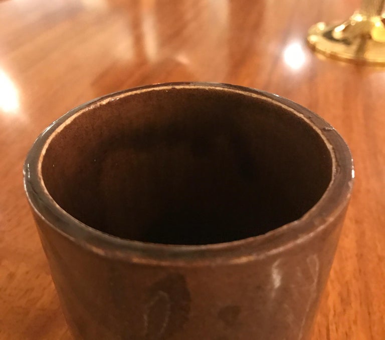 Diminutive Nancy Wickham Boyd Ceramic Vessel For Sale at 1stDibs