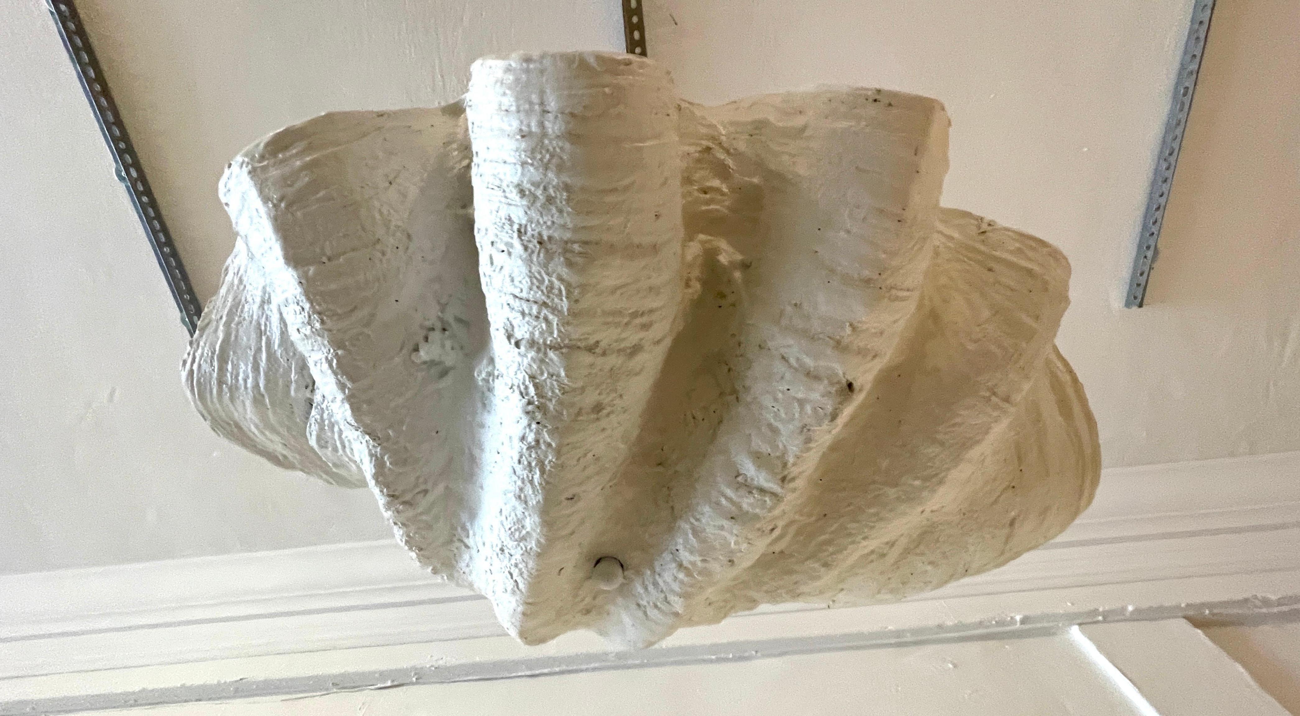 Diminutive Serge Roche Style Clam Shell Chandelier, 2nd Available For ...