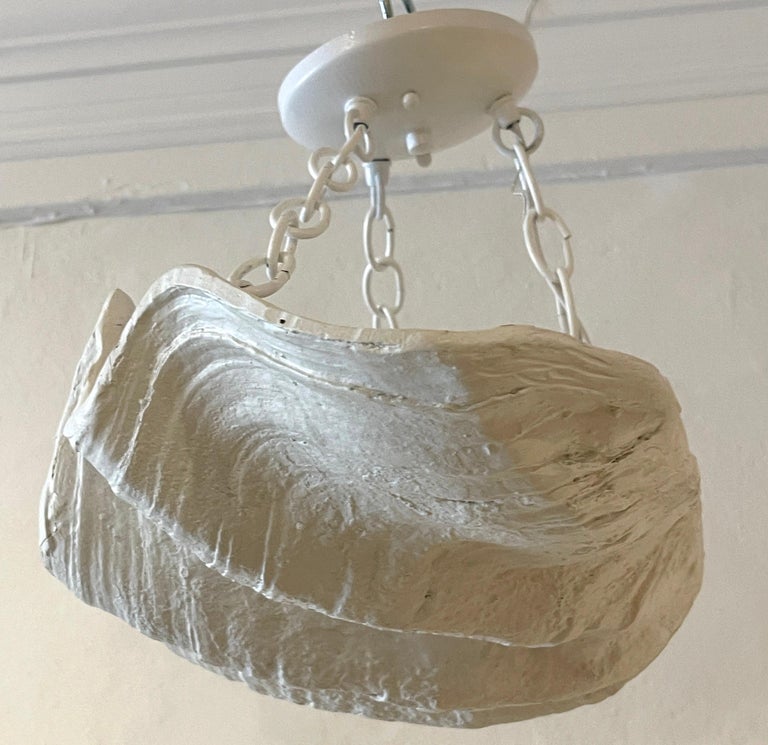 Diminutive Serge Roche Style Clam Shell Chandelier, 2nd Available For ...